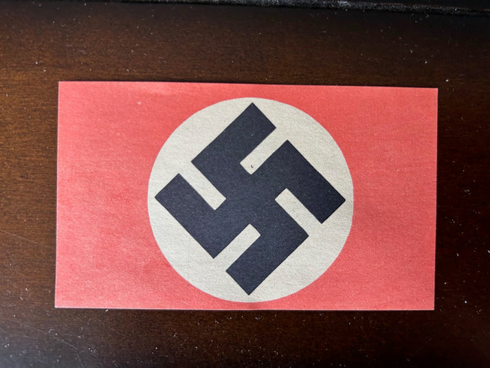 Small NSDAP paper flag – ABmilitaria