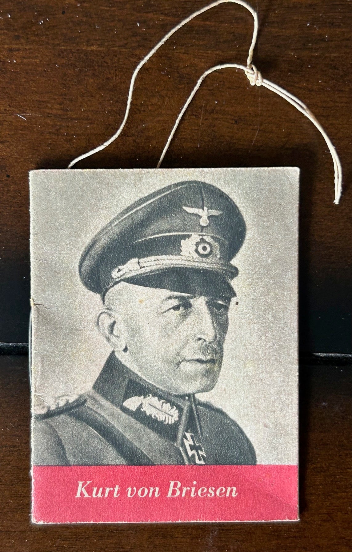 WHW booklet - General Kurt von Briesen – ABmilitaria